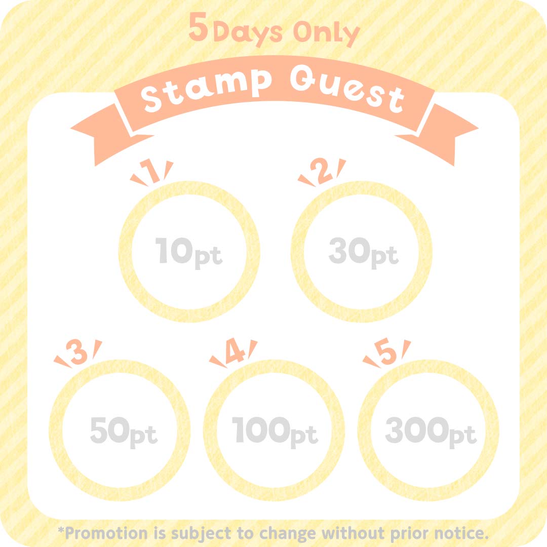【5 Days Only】Stamp Quest🎉 | MangaPlaza